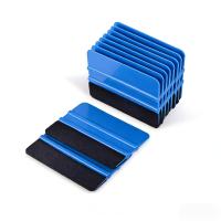 China Microfiber Felt Wrap Squeegee - Car Detailing Vinyl Tool & Screen Printing Scraper for sale
