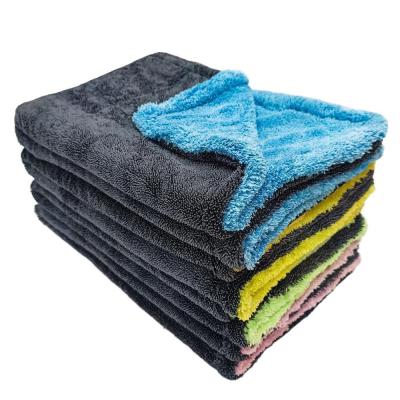 China 50*80CM Super Absorbent Twist Pile Microfiber Car Towel –  Rapid Drying & Detailing for sale