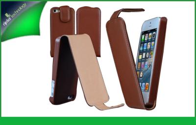 中国 カスタマイズされた熱いスタンプのロゴの Apple Iphone PU の革箱、Iphone の縦の 5/5s 場合 販売のため