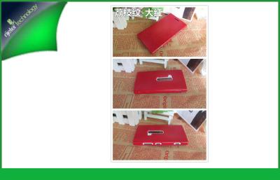 中国 赤い革携帯電話ノキア Lumia 熱いスタンプのロゴの 920 の場合 販売のため