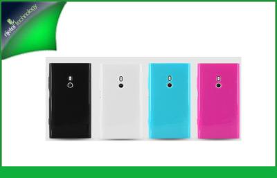 中国 柔らかい TPU Lumia 800 ノキアの携帯電話はゴム製ゲルの皮の平野の質を包装します 販売のため