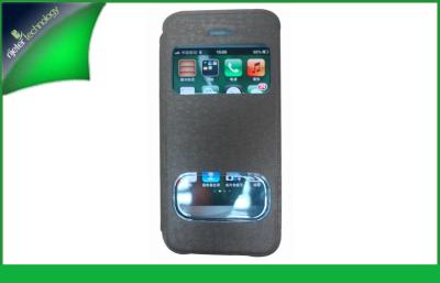 Cina Il modo della finestra aperta Shinny le casse del cuoio di Apple Iphone per Iphone 5/5S in vendita