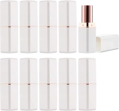 China Customizable Color Clear Empty Lipstick Tube With Rubber Stopper for sale