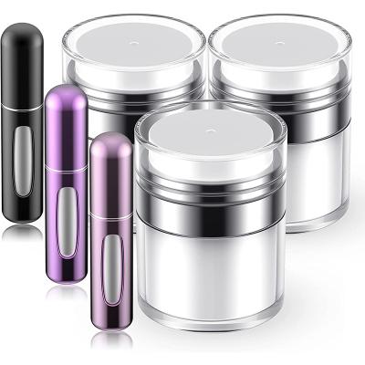 중국 스킨케어용 50ml 플라스틱 펌프 공기 없는 화장품 병 판매용