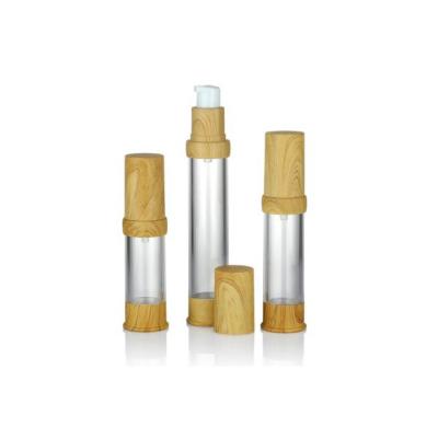 중국 화장품 공기 없는 병 15ml 30ml 50ml 80ml 100ml 120ml 맑은 로션 크림 에센스 판매용