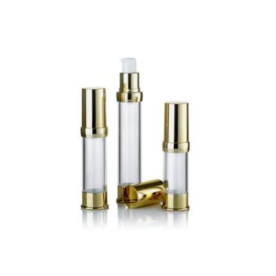 중국 화장품 공기 없는 병 15ml 30ml 50ml 80ml 100ml 120ml 맑은 로션 크림 에센스 판매용