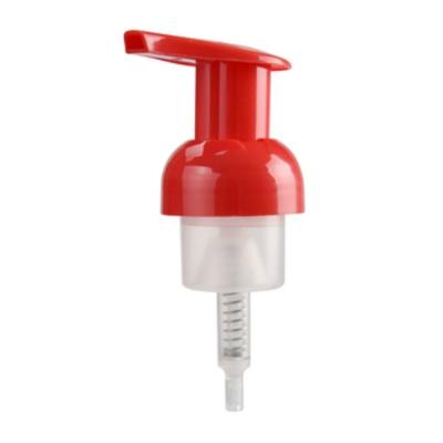 China 30mm 40mm Facial Cleaning Foam Pump Plastic Dispenser PP Inner Spring for sale