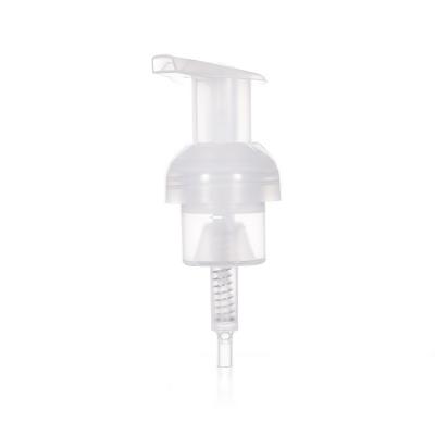 China 40MM  Foam Pump Dispensers Durable Plastic Pump Tops Luxury Hand Soap and Skincare Branding for sale
