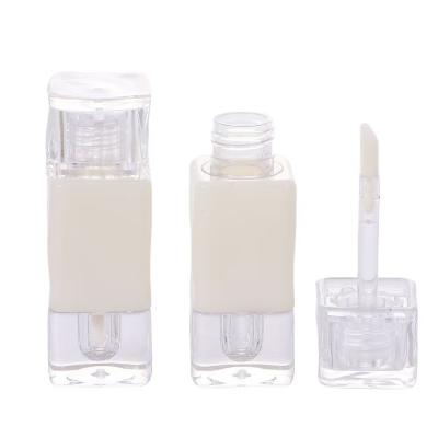 China Custom 4g Empty Round Mouth Lipstick Tube With Rubber Seal Screw Closure Plastic Lip Balm Tube for Cosmetic Container Packaging for sale