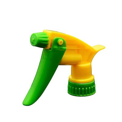 China Ergonomisch kunststof handvat materiaal 28/410 28/400 aangepaste kleur B-vorm 1,2cc spuitkop trigger sproeier for sale