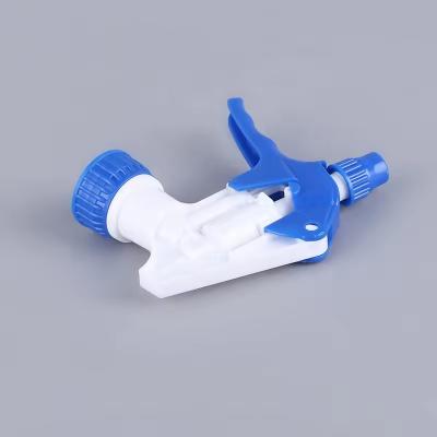 China 28/400 28/410 D-vorm PP-plastic trigger sprayer met verstelbaar spuittype compatibel met de meeste chemicaliën Te koop
