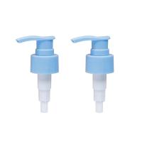 China 28mm Left Right Plastic Lotion Pump with External Spring for 28mm Bottle Neck for sale