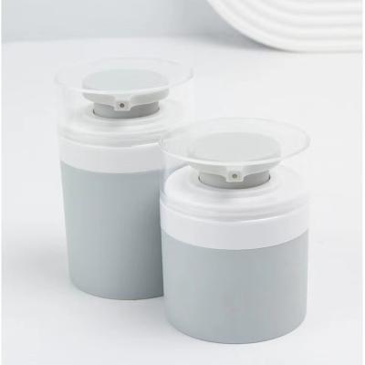 중국 100ml 120ml 150ml 플라스틱 공기 없는 펌프 병과 로션 화장품 판매용