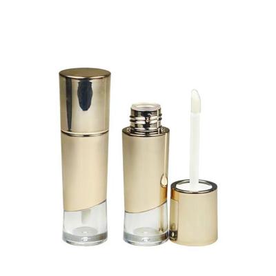 China Screen Printing Plastic Tube with Brush Head for 5ml High Gloss Blush Lip Glaze for sale