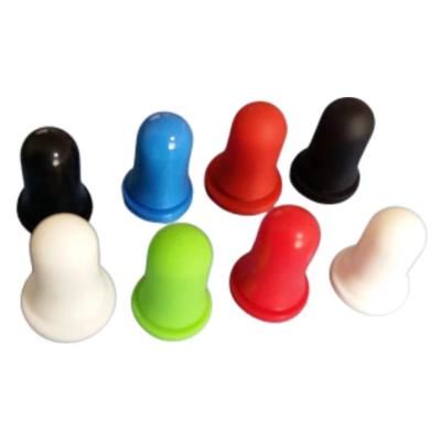 China Custom Color 18mm 24mm Ribbed PP Plastic Dropper For Skin Care Serum for sale