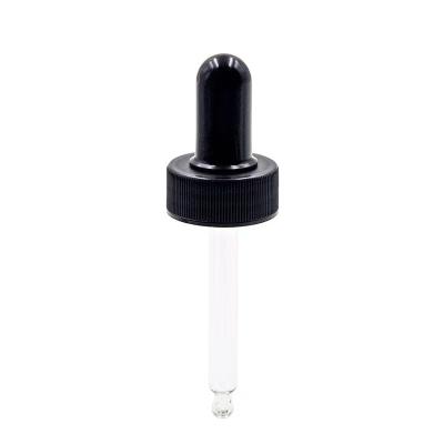 China 18mm 24mm Ribbed PP Plastic Dropper With Plastic Pipette Custom Color for Easy Dispensing for sale