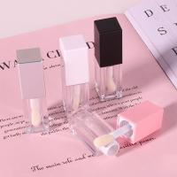 China 8ml Empty Plastic Lipstick Tube Unique Shape Cosmetics Packaging Container for sale