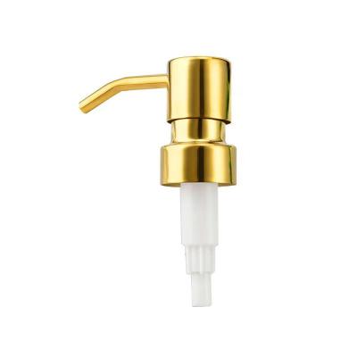 China 24/28mm Lotion pump head Aluminum press pump suitable for cosmetic lotion bottle or Body Lotion for sale