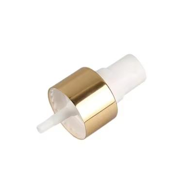 China 20mm 24mm Aluminum Gold and Silver Fine Mist Sprayer Hand-pressed Atomizer Pump Anodized Nozzle for sale
