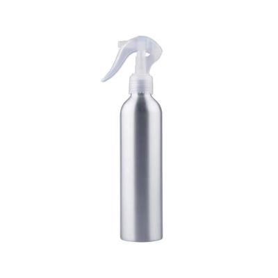 China 100ml 150ml 250ml Silver Anodized Aluminum Bottle Cosmetic Packaging Aluminum Bottle for sale