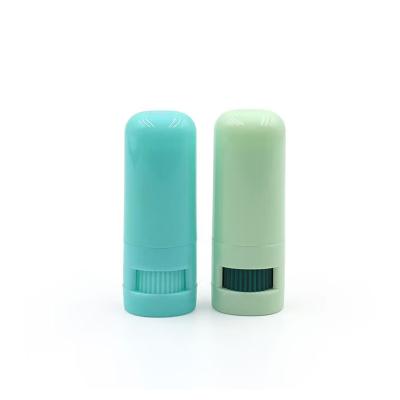 China Custom Lip Balm Bottle 7g Empty Deodorant Stick Blush Stick Bottle Bottom Filling Cosmetic Plastic Packaging Container Reusable for sale