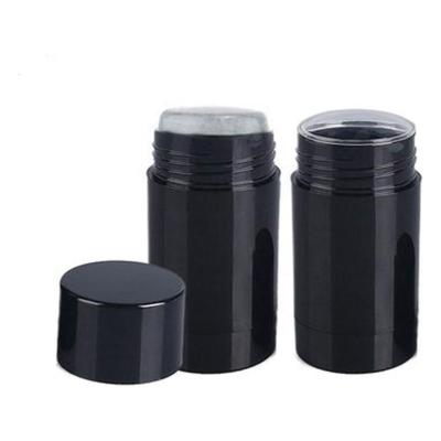 China Custom High Quality 10g Empty Blush Stick Bottle Deodorant Balm Stick Top Rotation Cosmetic Plastic Packaging Container Reusable for sale