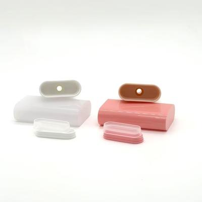 China Custom 20G Plastic Empty Deodorant Balm Stick Blush Bottle Packaging Bottom Rotation for Deodorant Cream Custom UV Printing for sale