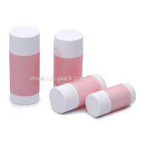 China Plastic Refillable Deodorant Stick Bottle 50ml Portable Solid Balm Container for sale