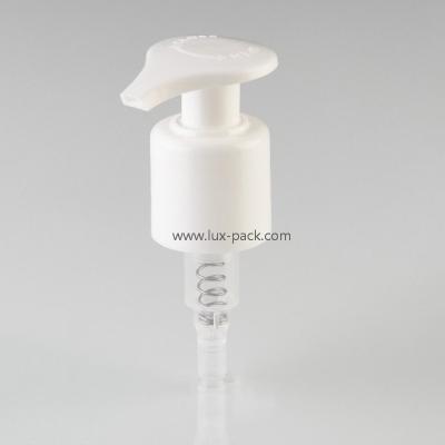 China 2Screen Printing 4mm 28mm Custom Head Stable Quality Hand Cream Gel PP Plastic Lotion Pump for sale