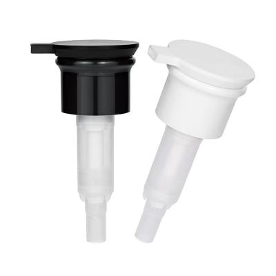 China SR-304 Quantity 1 Piece Custom Color 28mm 4cc Output Hand Cream Gel PP Plastic Left-right Lotion Pump for sale