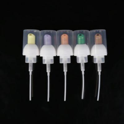 China Various Colors Head 28/410 Plastic Foam Dispenser Pump Used for Shampoo Bottle for sale