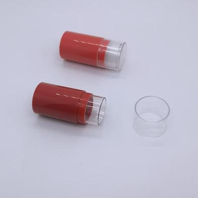 China Stick Bottle Deodorant Balm Container with Screw Lid and Transparent Packaging for sale