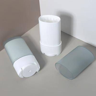 China Cosmetic Plastic Packaging Container Reusable Balm Bottle Bottom Filling for sale