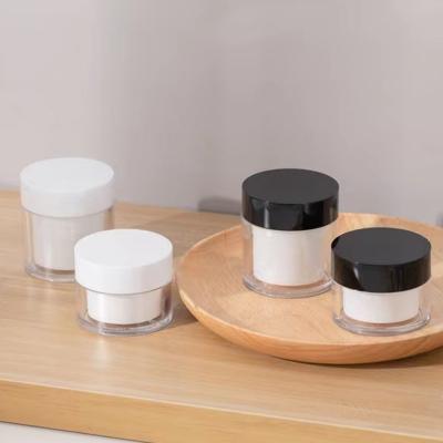 China Hot Selling Eco Friendly 15g 30g 50g Lightweight Smooth Surface AS Plastic Cream Jar for sale