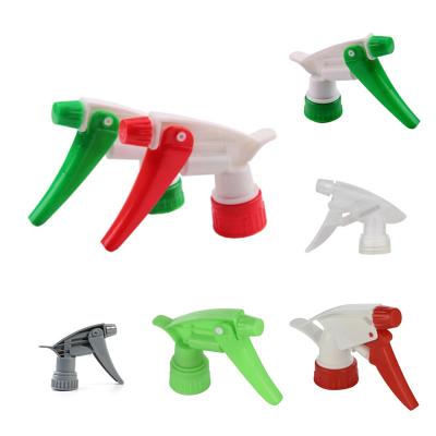 China Plastic Hand Trigger Sprayer Trigger Ratchet Closure with 28/400 28/410 Foam/spray/stream Nozzle Full Plastic Chemical Resistant for sale