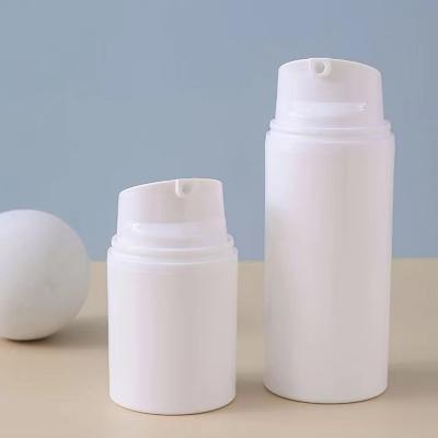 China Factory 30ml 50ml Capacity Plastic Airless Bottle Support Customization for sale