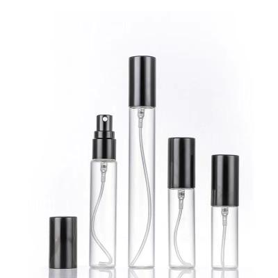 China 5ml 10ml 15ml Perfume Dispenser Bottle Perfume Sample Empty Bottle Glass Spray Bottle for sale