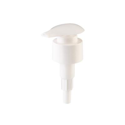 China 24mm 28mm 2cc Ribbed Closure Spring Inside Plastic Lotion Pump for sale