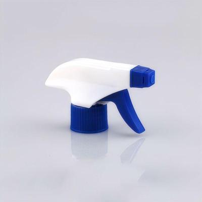 China 28mm Custom Color Liquid Dispenser Trigger Sprayer With Button for sale