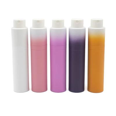 China 10ml 15ml 20ml Rotary Spray Pump Bottles Plastic Perfume Bottles Makeup Perfume Bottles Small Bottles for sale