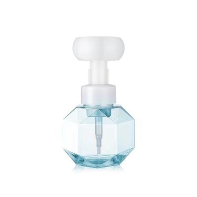 China 42mm 43mm Cute Flower Shape Petal-shaped Head Refillable Personal Care Foam Pump for Child Hand Washing for sale
