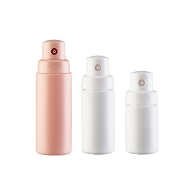 China 60g 100g 150g Talcum Powder Spray Bottle HDPE Bottle PP Pump for Dry Shampoo for sale