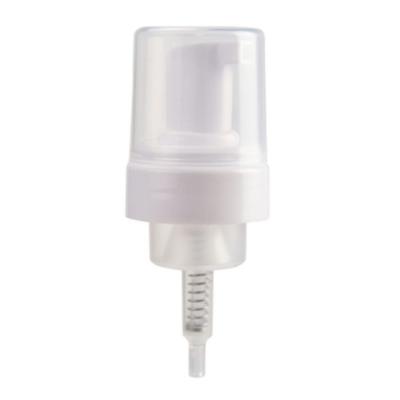 China 40mm 42mm Plastic Cosmetic Dispenser Foam Pump Hot-selling Foam Cleanser Bottle Foam Pump for sale