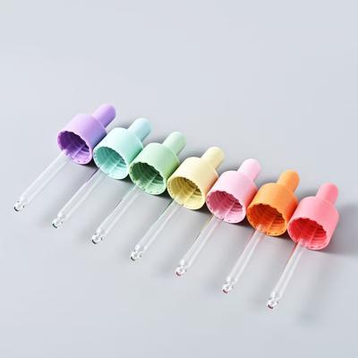 China 18mm 20mm 24mm Smooth PP Closure Matt Bulk Plastic Dropper for sale