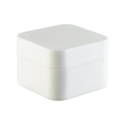 China Square Shape 5ml 10ml 20ml 30ml 50ml Matte Mold Cream Jar Used for Skincare Package for sale