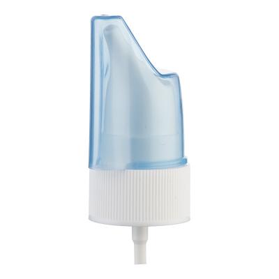 China 30/410 Nasal Spray Pump Mist Sprayer with Colorful Cap Non Spill Bottle Stopper with Long Nozzle for Screw-On Closure for sale