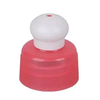 China 20mm 24mm 28mm Plastic Bottle Caps for Use with Plastic Pull-out Caps Plastic Sliding Cap Nozzle Bottle Cap for sale