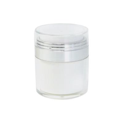 China 50gr Empty Skin Care Jar Acrylic Jar  Round Shape Plastic Custom Color Cosmetic Packaging Customized With Lids for sale