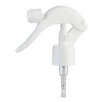 China Durable Mini Trigger Sprayer with Square Head and Push-button Lock for Fine Mist Spraying for sale