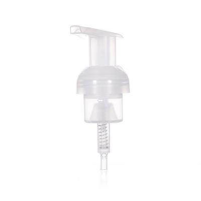 China 40mm 42mm Mousse Foam Pump Dispenser Plastic Pump Sprayer Facial Cleansing Tool Hand Cap Plastic Foam Pump for sale